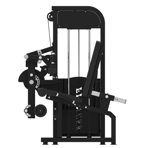 EXTREME FITNESS SEATED LEG CURL & EXTENSION MACHINE 120KG WEIGHT STACK ...