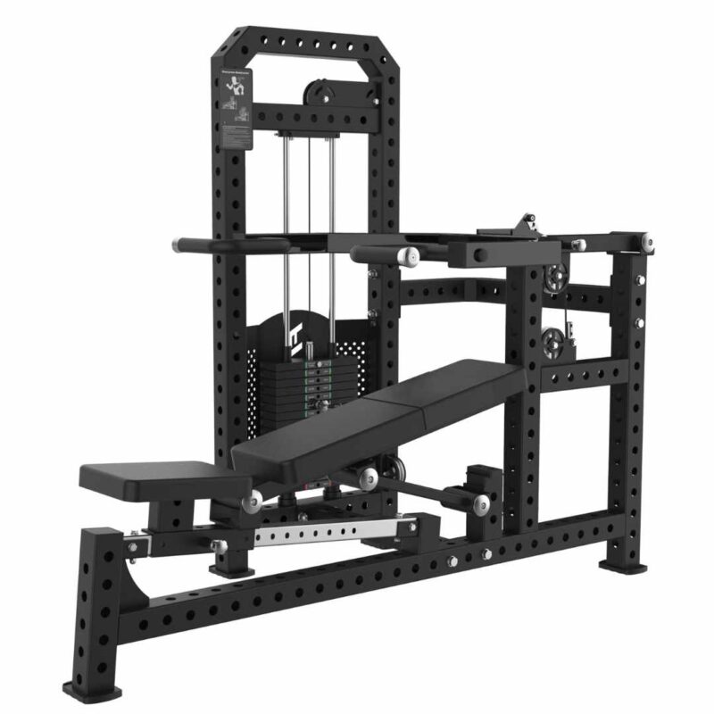 EXTREME FITNESS COMMERCIAL MULTI CHEST MACHINE – 120KG WEIGHT STACK ...