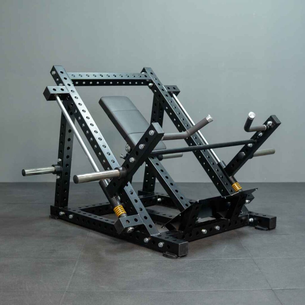 Extreme Fitness Plate Loaded Smith Back Row Machine