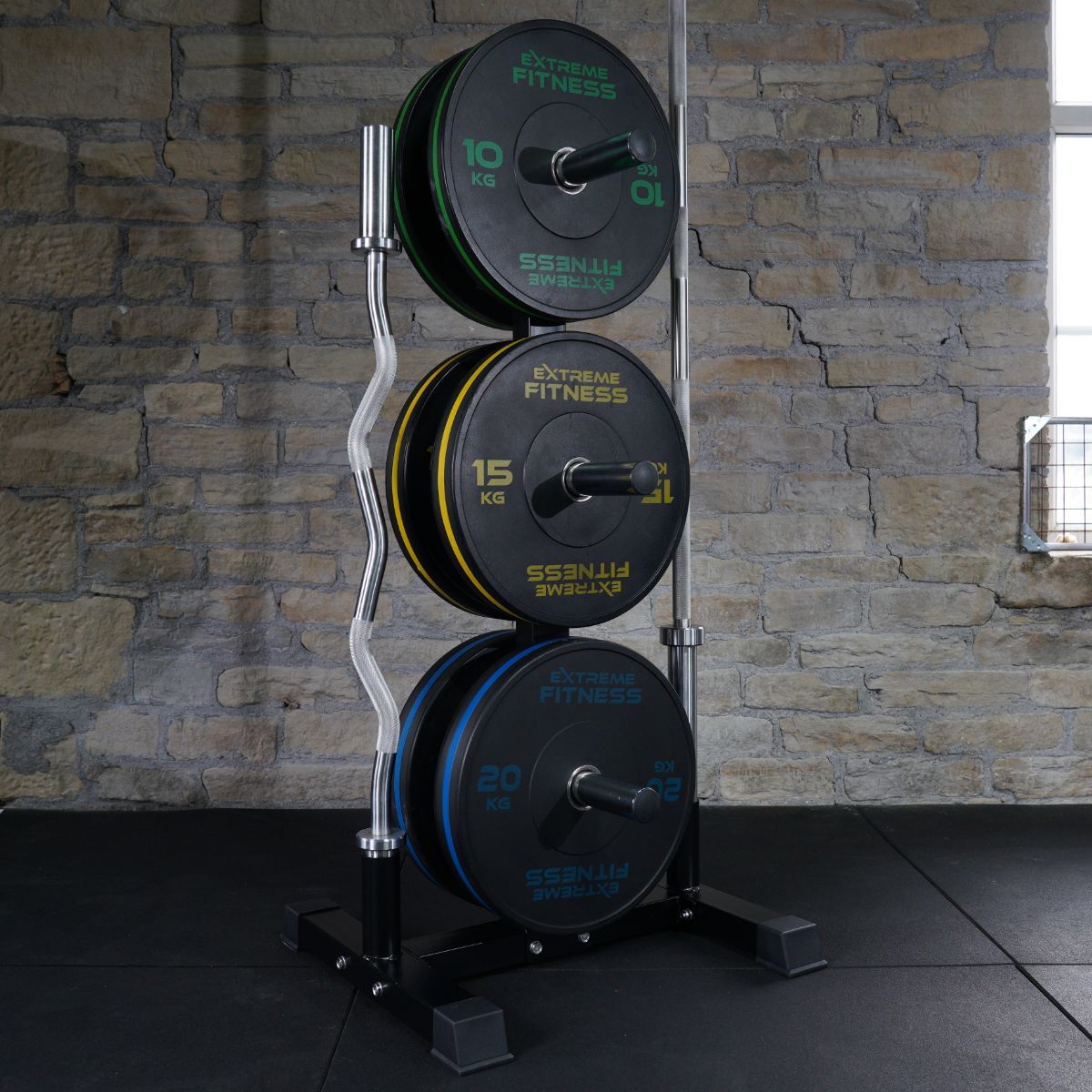 EXTREME FITNESS WEIGHT AND BAR PLATE TREE - Extreme Fitness