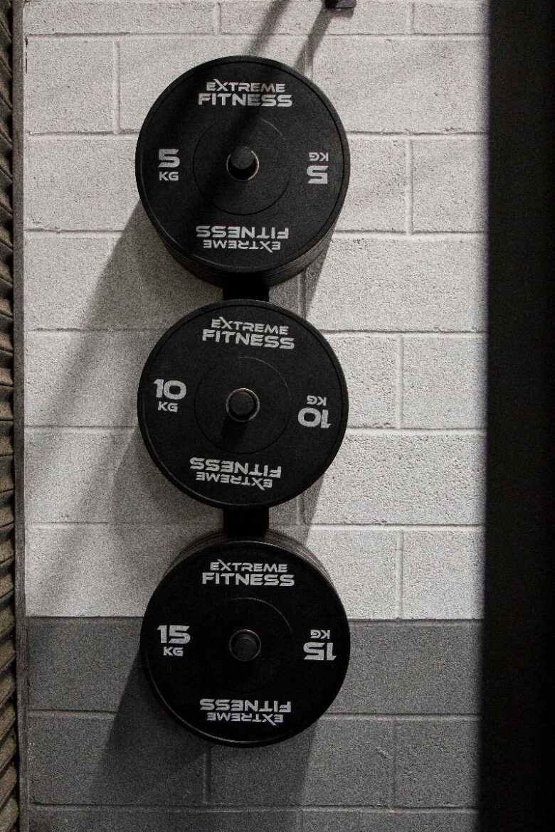 EXTREME FITNESS BUMPER PLATE WALL MOUNT - Extreme Fitness
