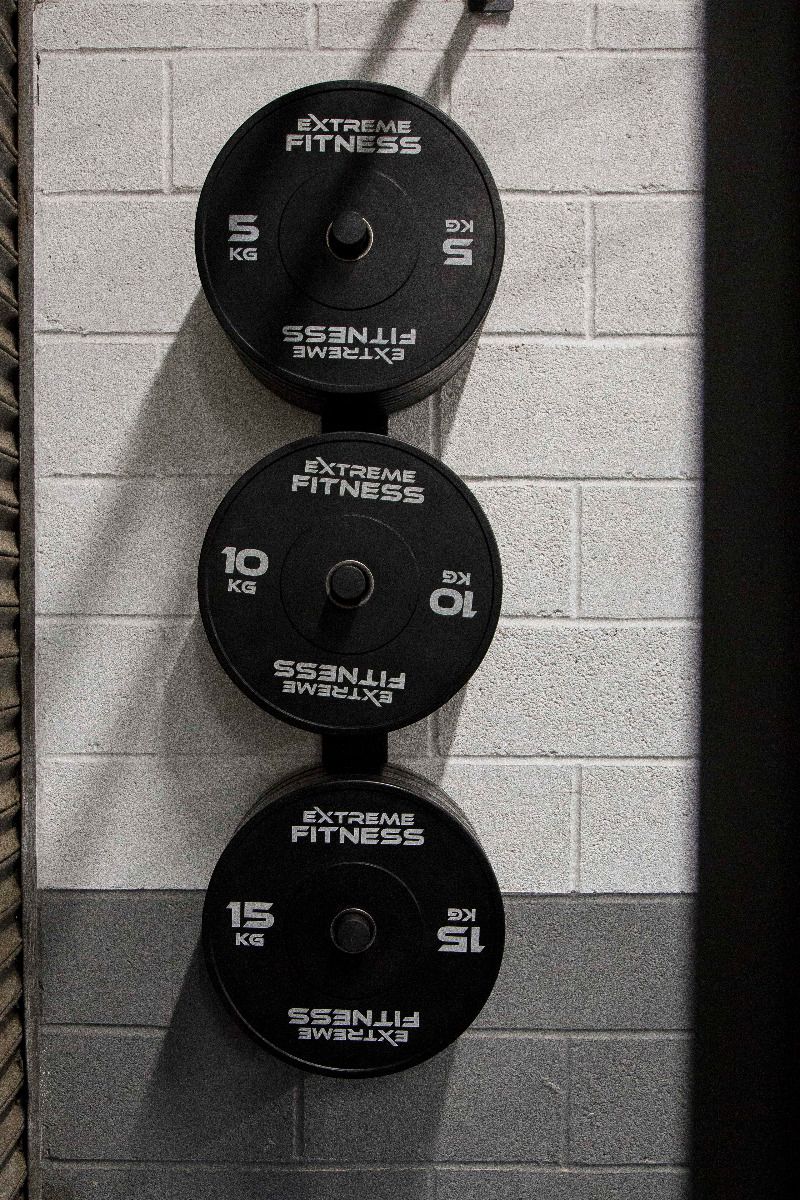 EXTREME FITNESS BUMPER PLATE WALL MOUNT - Extreme Fitness