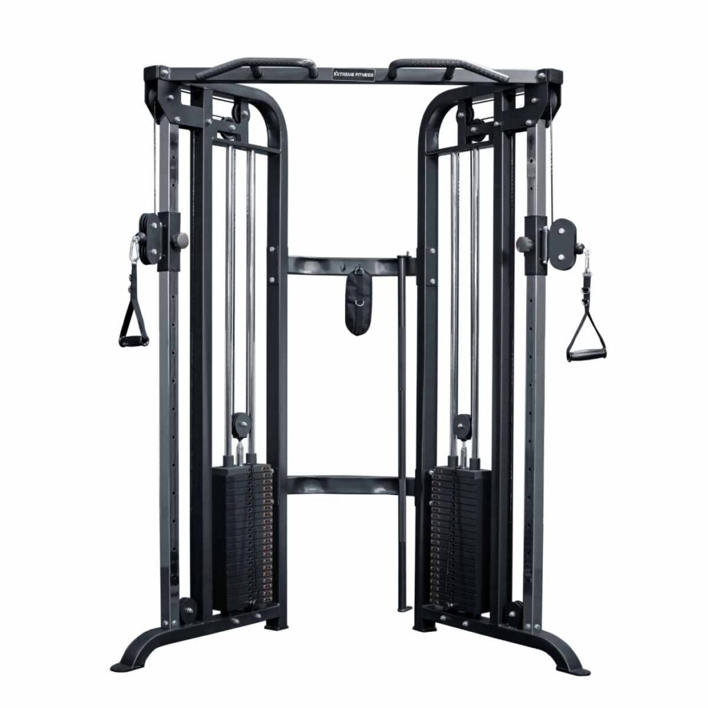 Dual Adjustable Cable Pulley Machine | Extreme Fitness