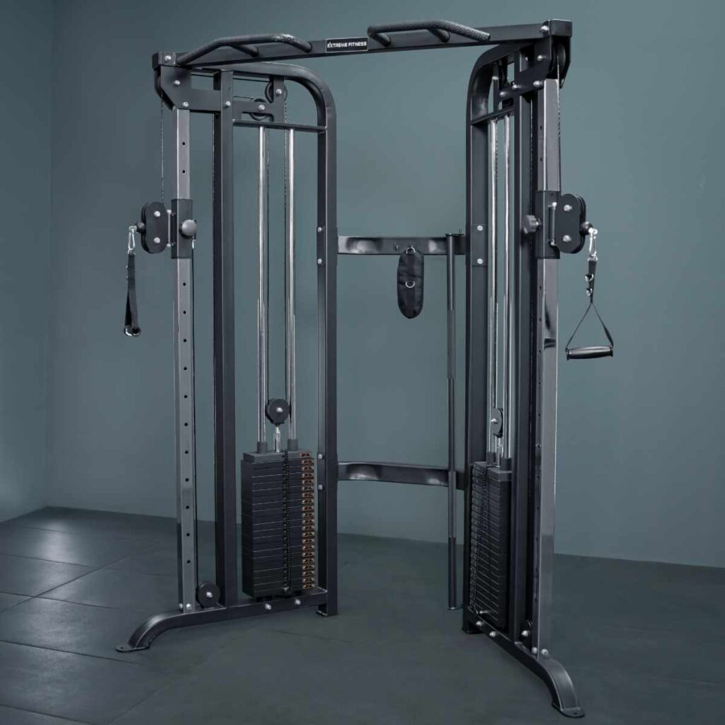 Dual Adjustable Cable Pulley Machine | Extreme Fitness