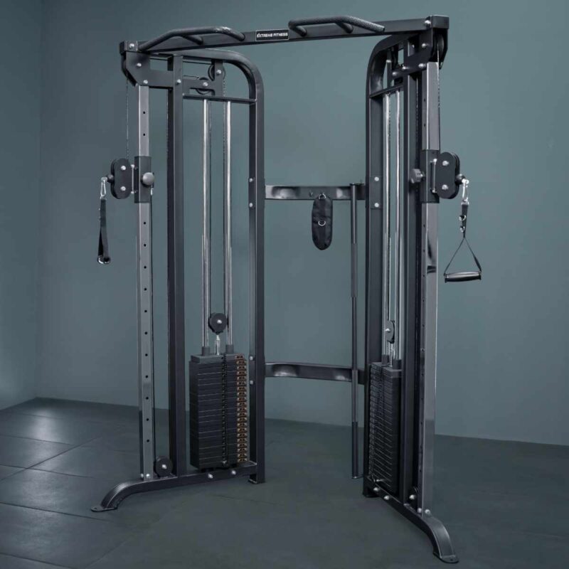 Dual Adjustable Cable Pulley Machine | Extreme Fitness