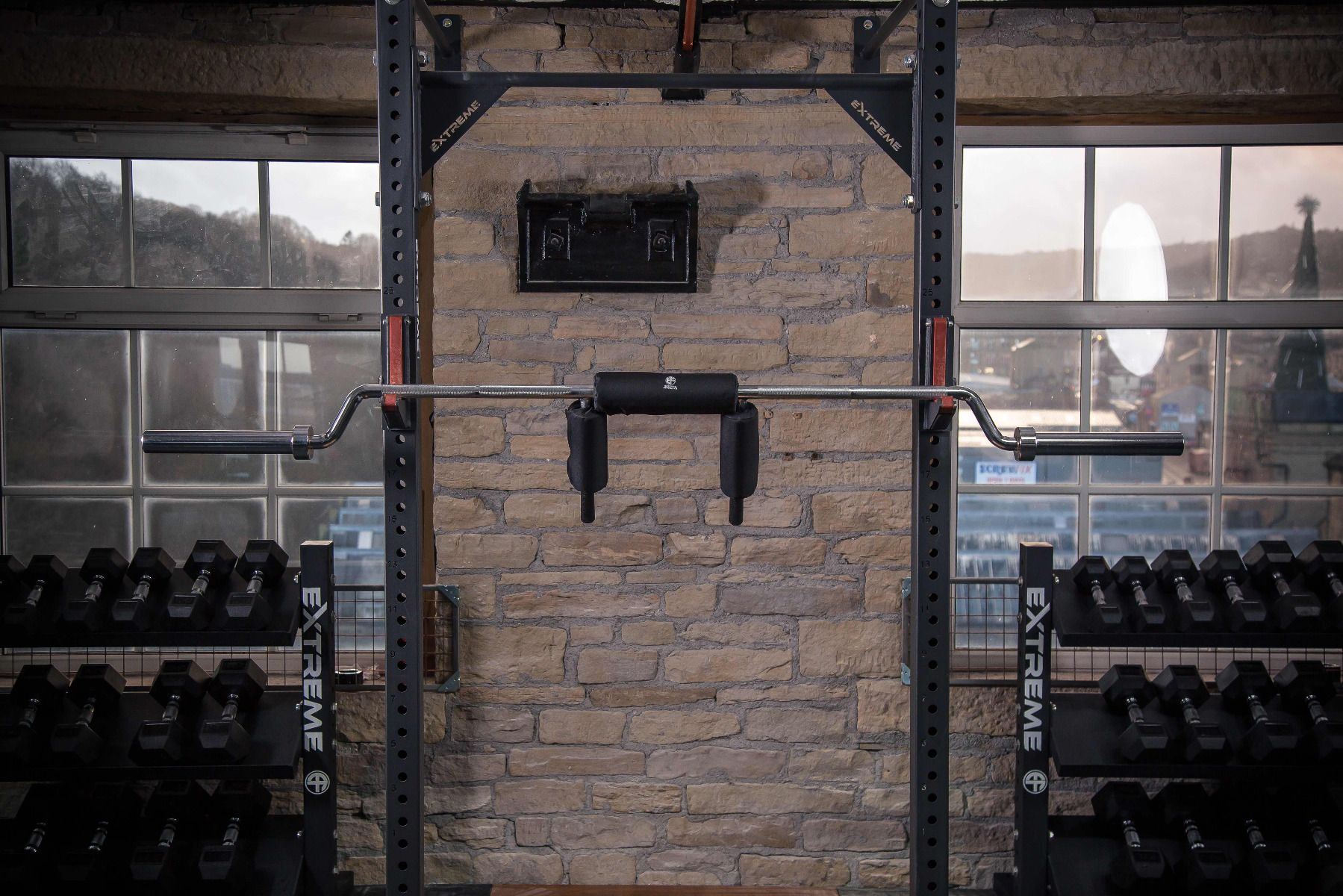 EXTREME FITNESS SAFETY SQUAT BAR - Extreme Fitness