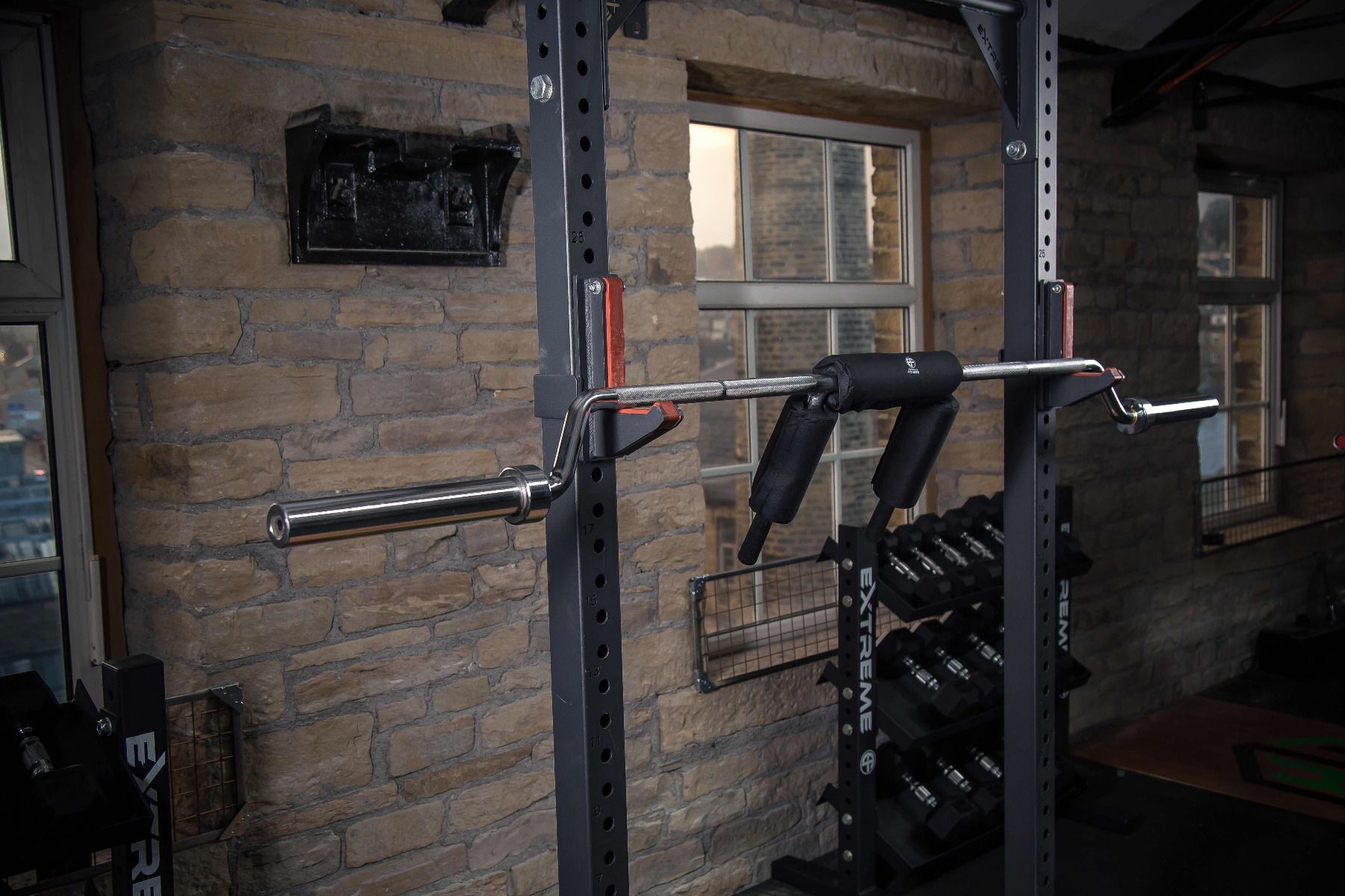 EXTREME FITNESS SAFETY SQUAT BAR - Extreme Fitness