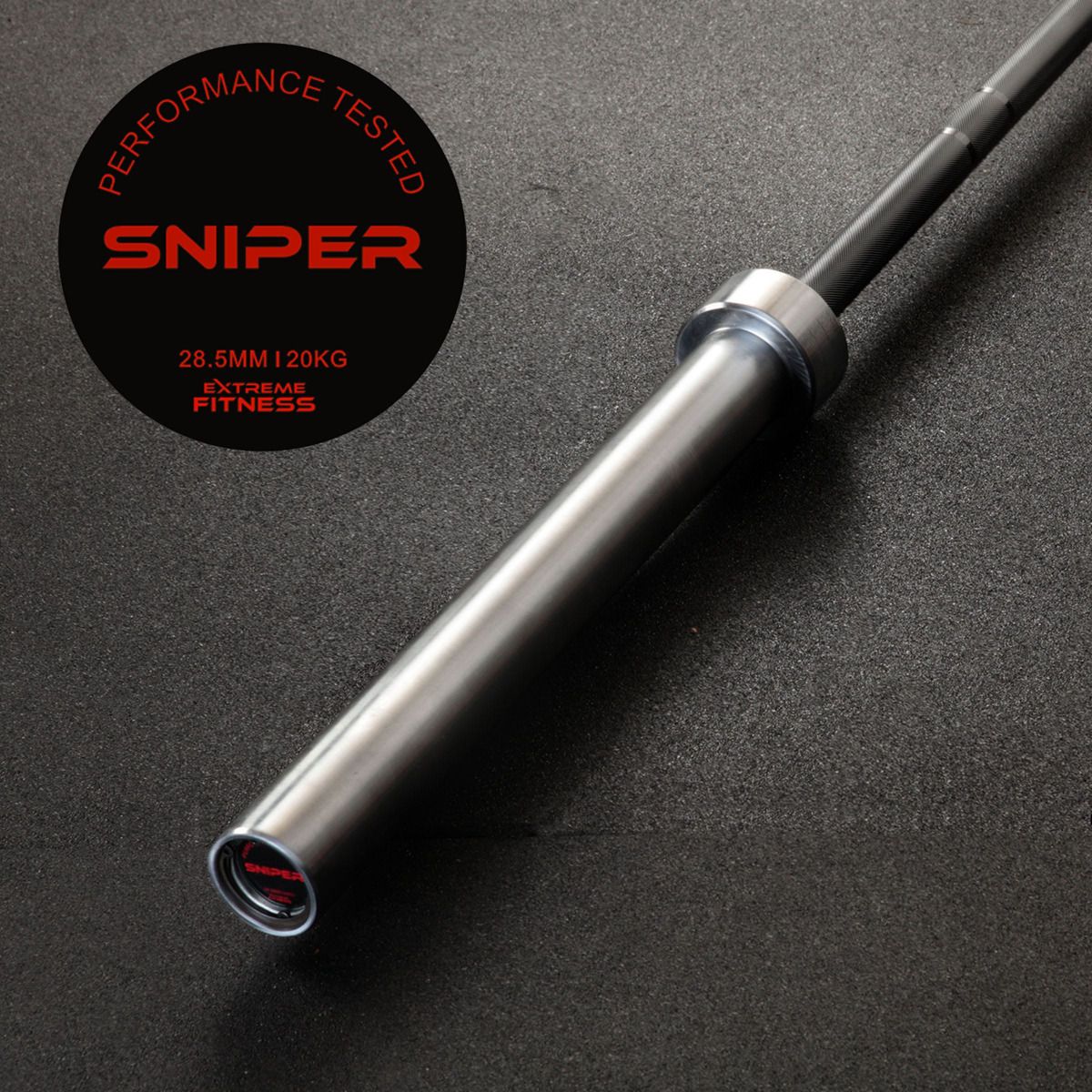 The Sniper Bar: 7ft Olympic Bar for Extreme Fitness